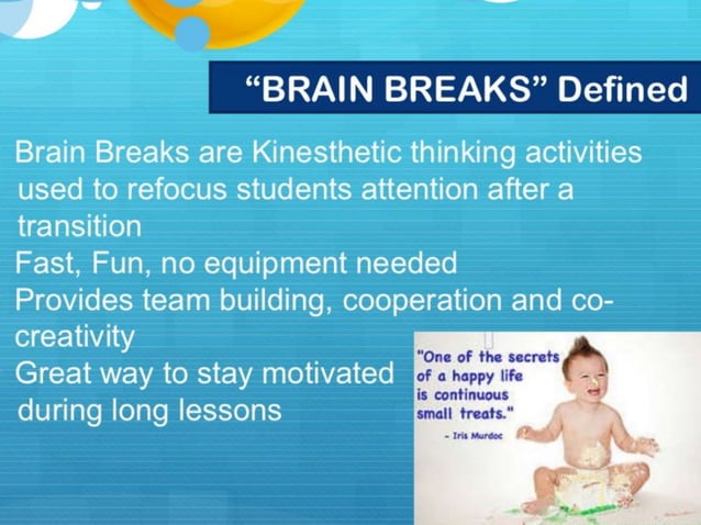 Brain breaks | PPTX | Brain and Nervous System Disorders | Diseases and ...