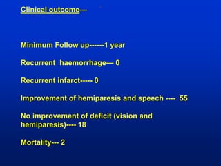 Brain bypass | PPT