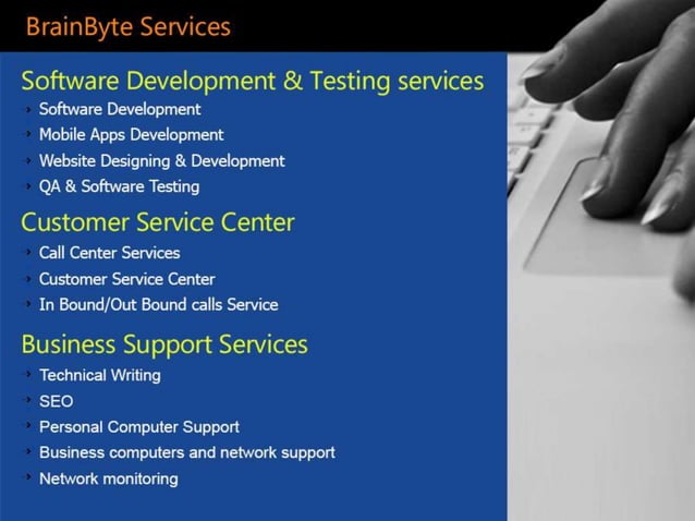 Brainbyte technologies | PPT