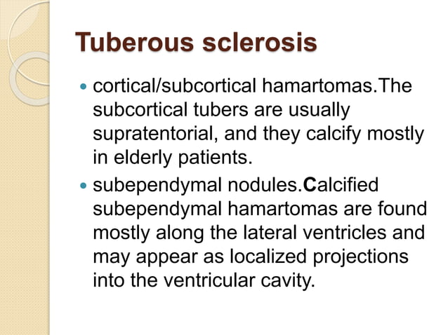 intracerebral calcification | PPT