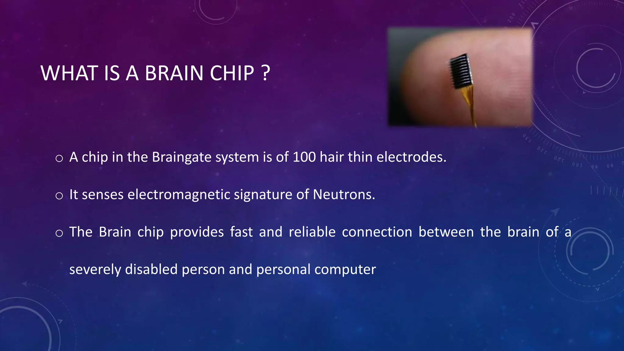 Brain chips ppt | PPTX