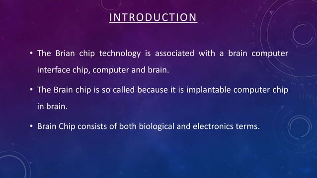 Brain chips ppt | PPTX