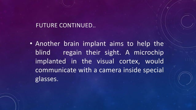 Brain chips ppt | PPTX