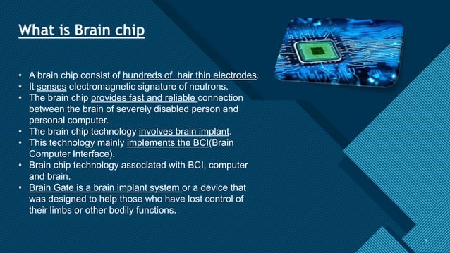 Brain Chips_main.pptx | Brain and Nervous System Disorders | Diseases and Conditions