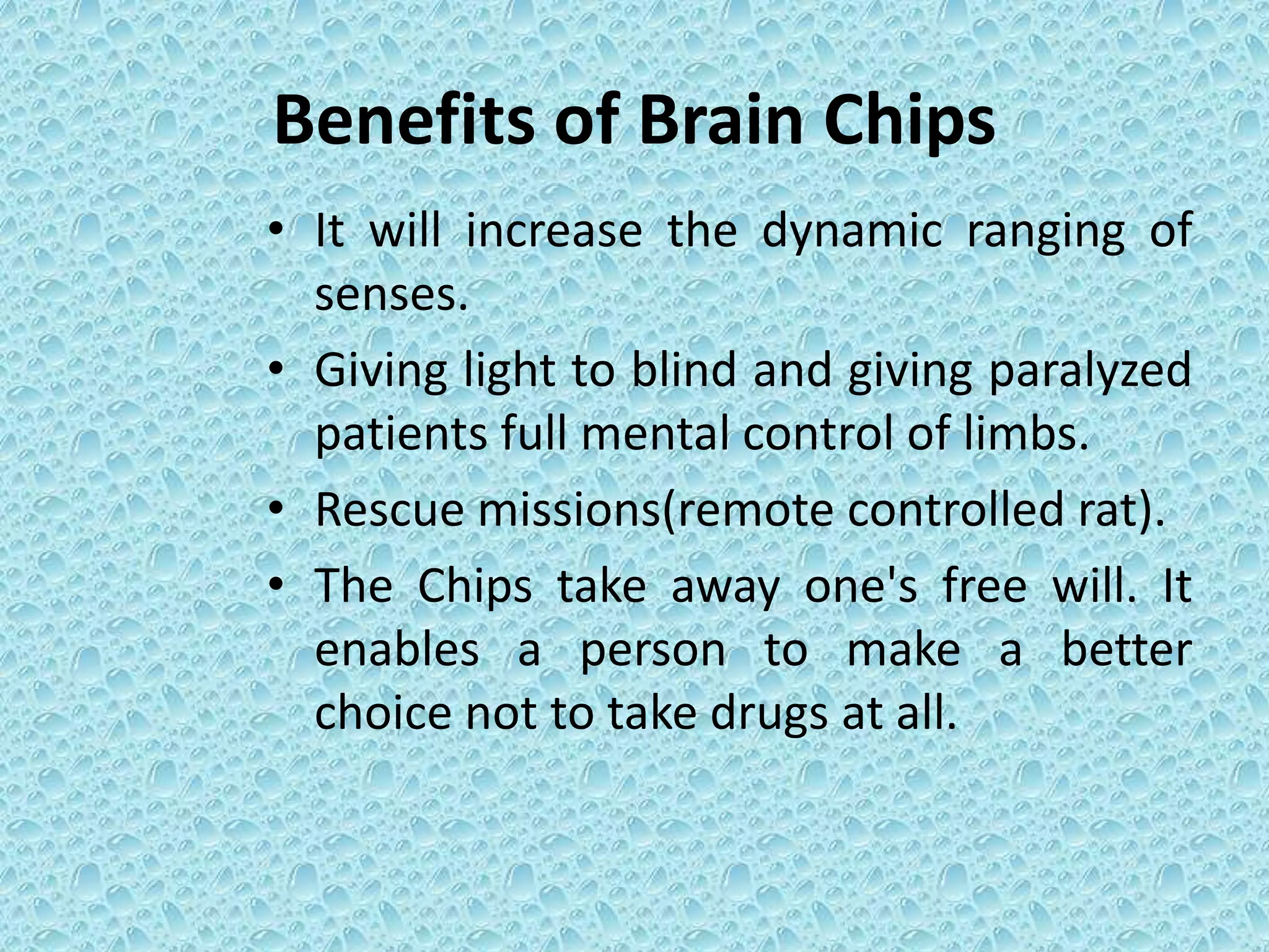 Brain chips ppt | PPTX