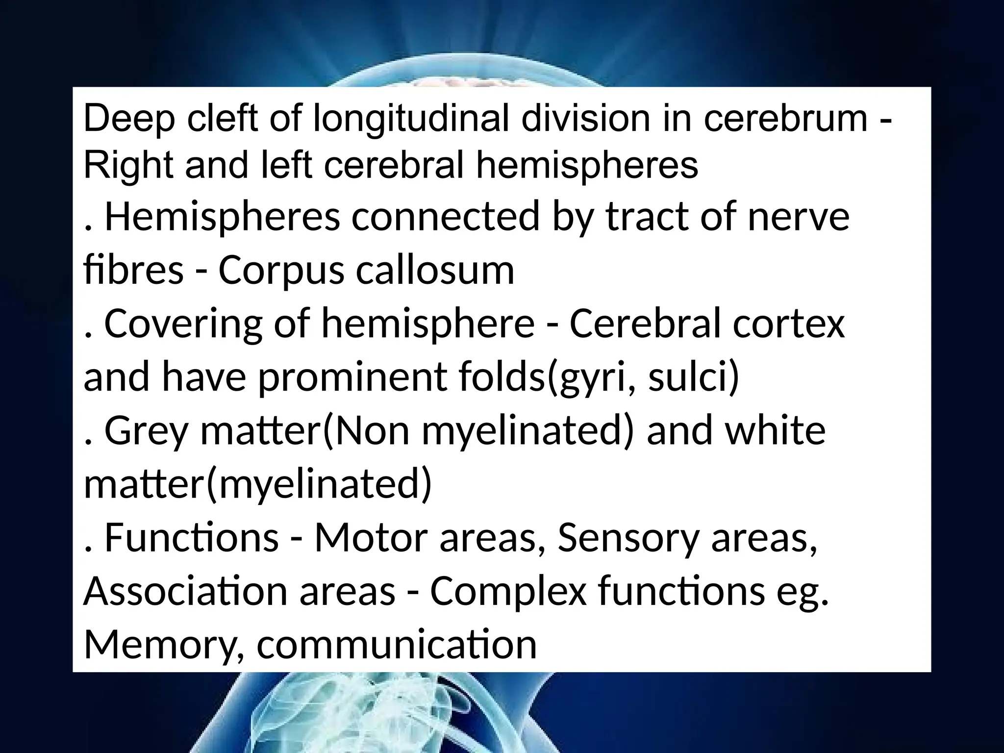 BRAIN structure and its function (class 10) | PPTX | Brain and Nervous ...