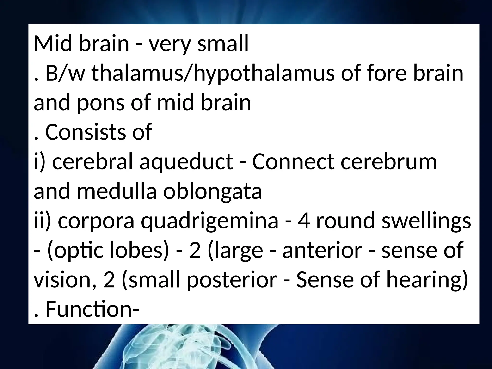 BRAIN structure and its function (class 10) | PPTX
