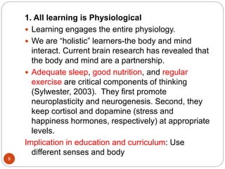 Brain compatible curriculum | PPTX