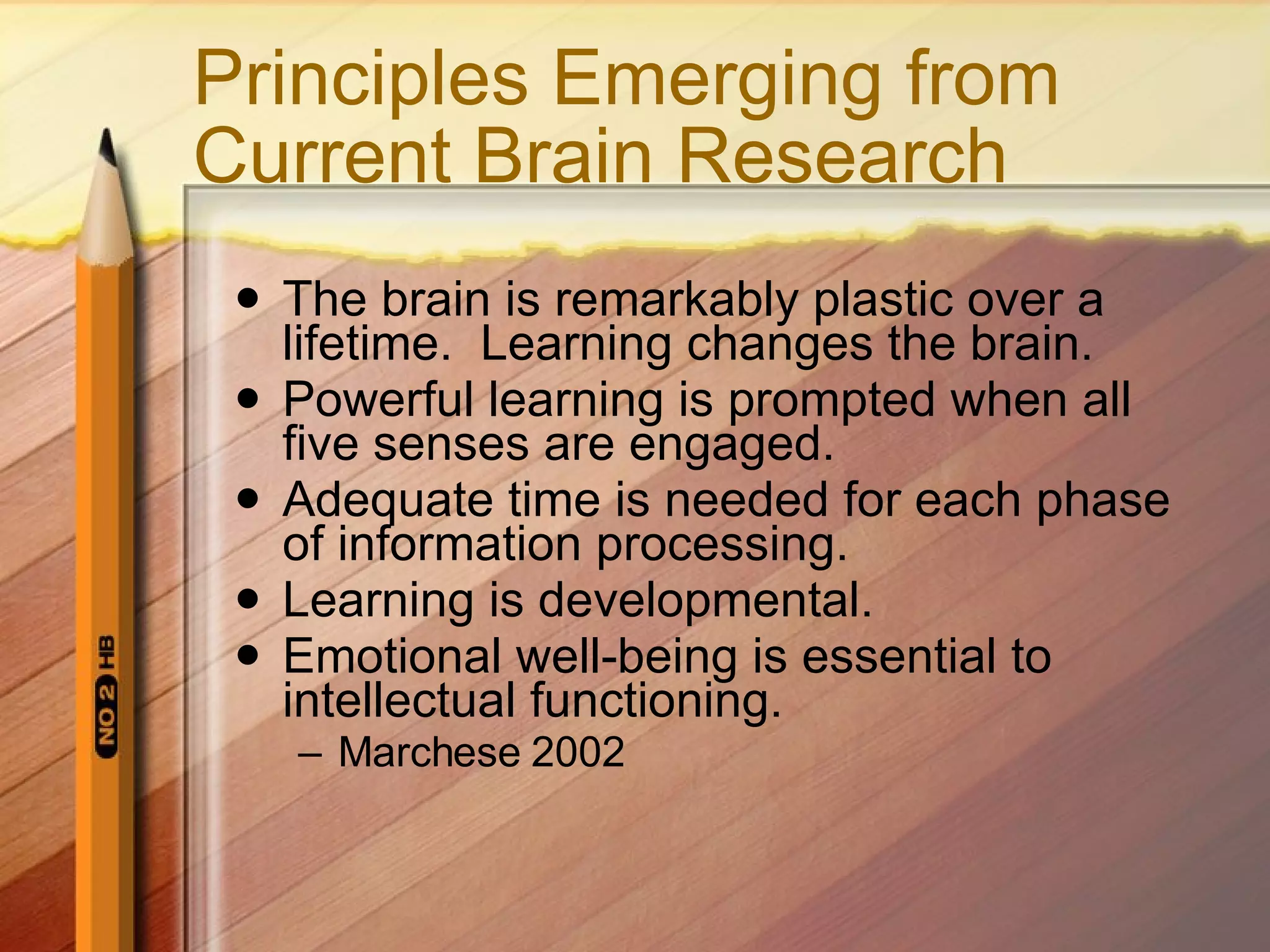Brain Compatible Learning | PPT | Education
