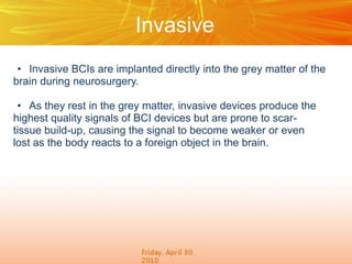 Brain Computer Interface | PPT