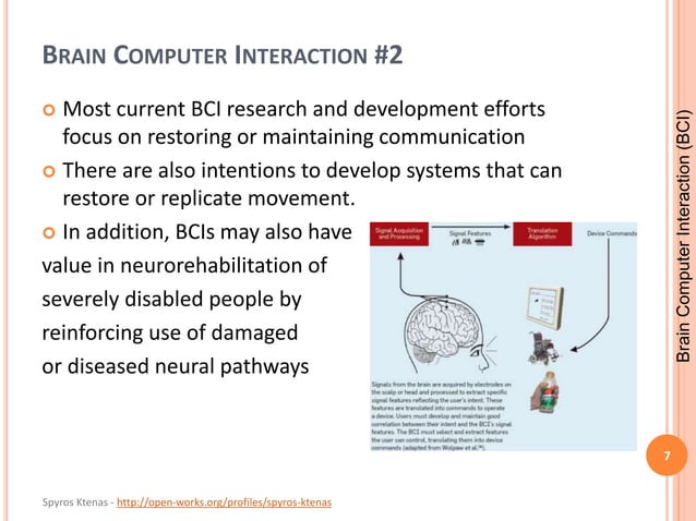 Brain computer interaction | PPTX