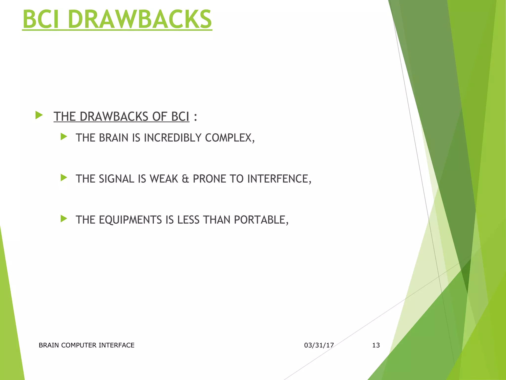 Braincomputerinterface ppt | PPT | Brain and Nervous System Disorders ...