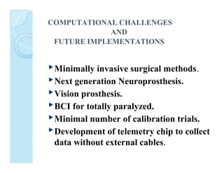 Brain computer interface | PPT