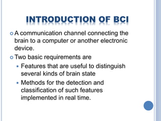 Brain computer interface | PPT