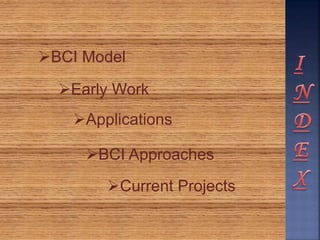 Brain computer interface | PPTX