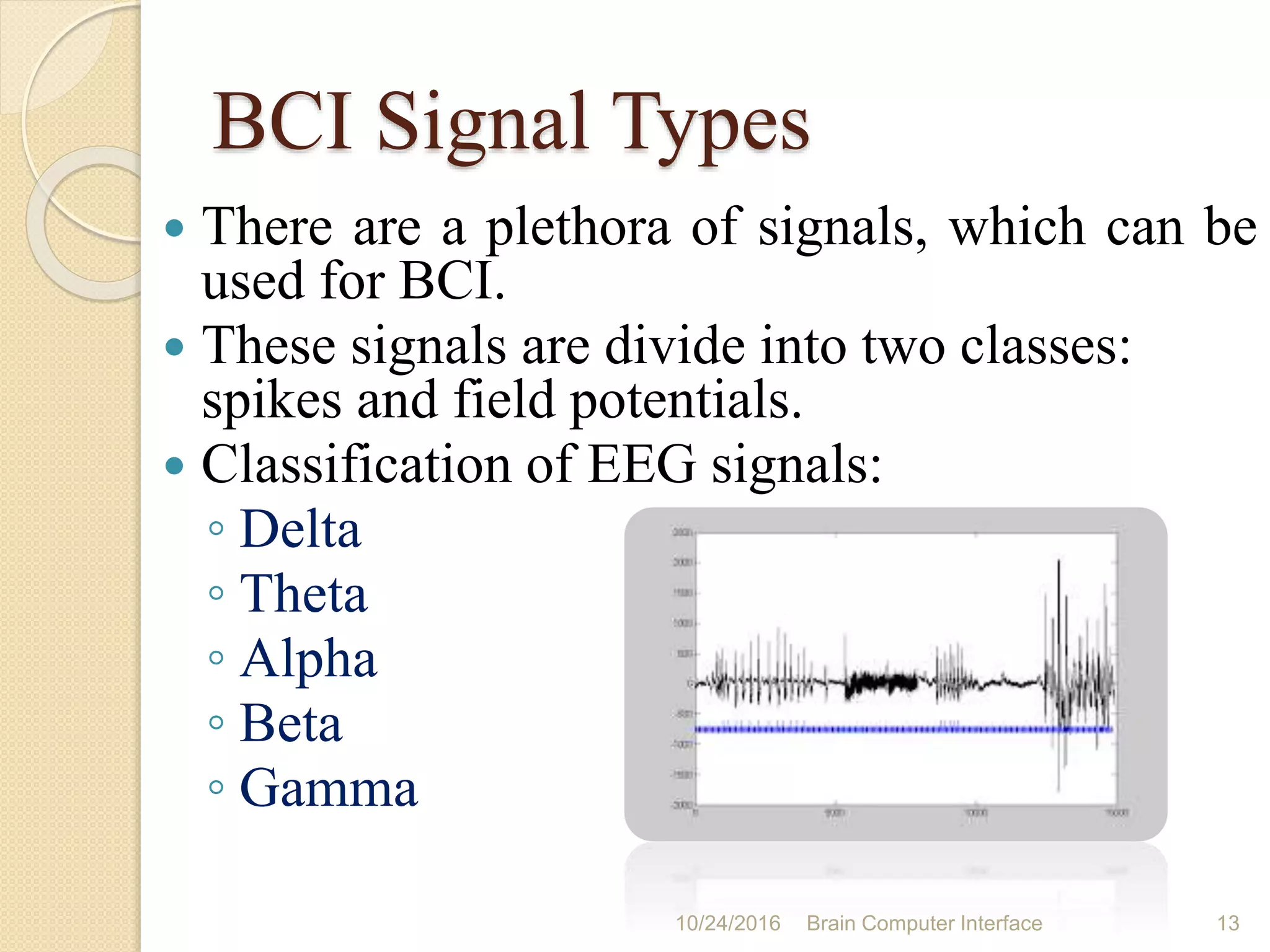 Brain computer interface | PPTX