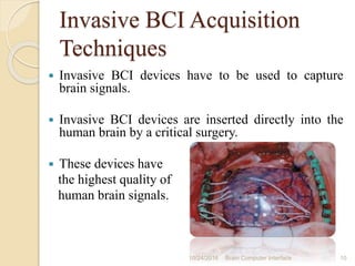 Brain computer interface | PPTX