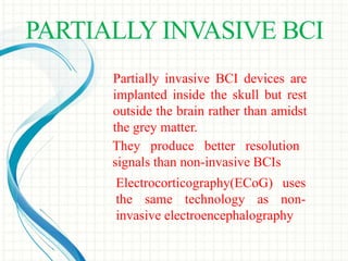 Brain computer interface | PPT
