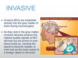 Brain computer interface | PPTX | Brain and Nervous System Disorders ...