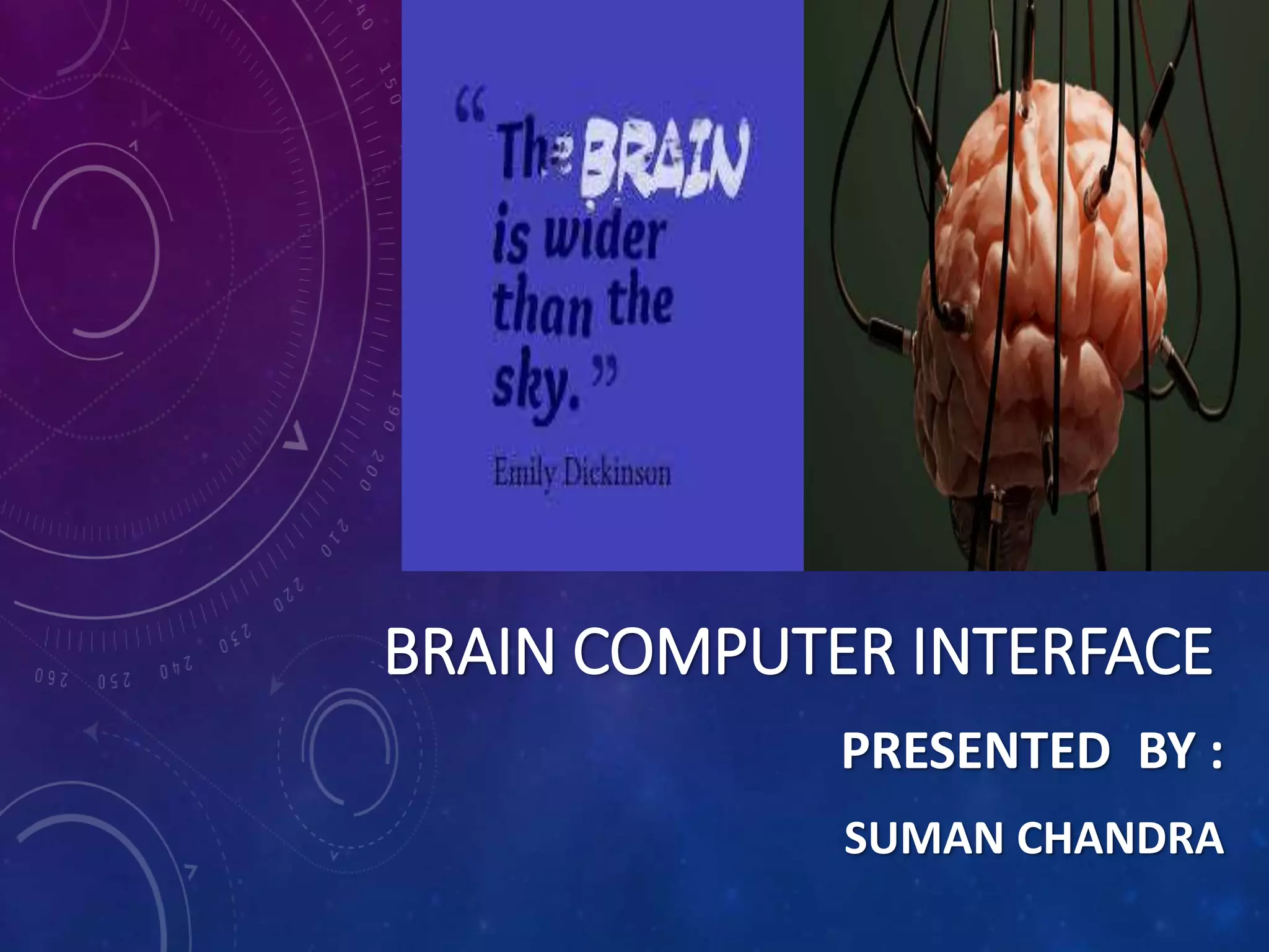 Brain computer interface | PPT