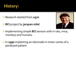 Brain computer interface | PPT