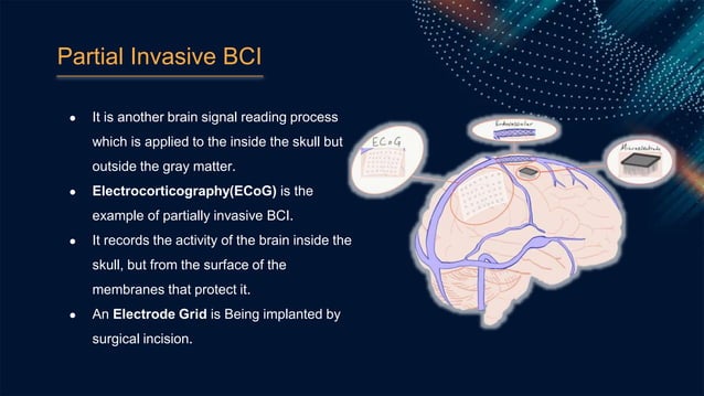 Brain Computer Interface with types and working | PPTX | Brain and ...