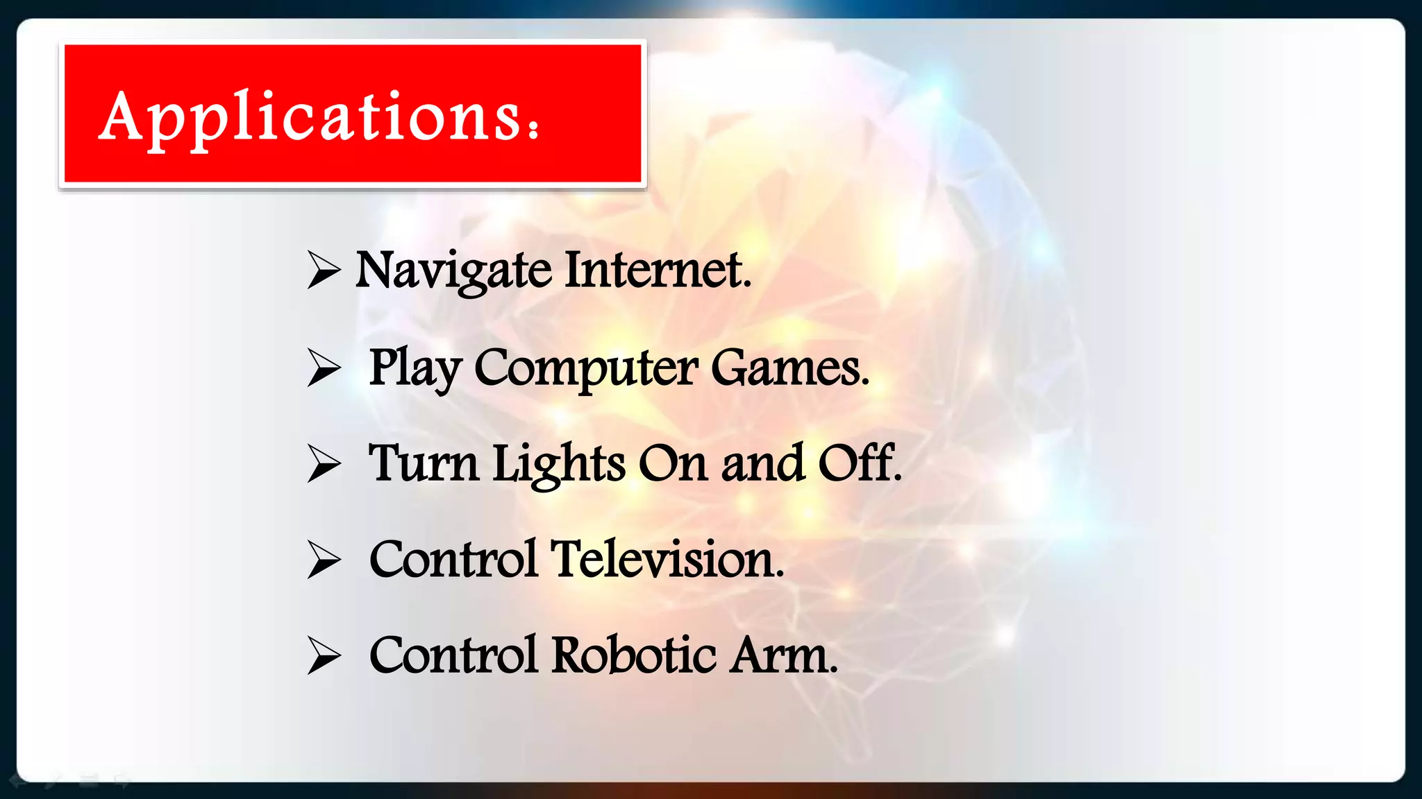 Brain Computer Interface (BCI) - seminar PPT | PPTX