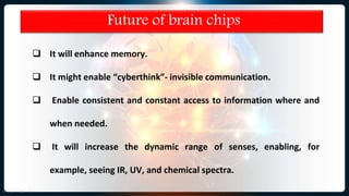 Brain Computer Interface (BCI) - seminar PPT | PPTX
