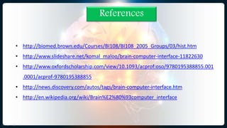 Brain Computer Interface (BCI) - seminar PPT | PPTX