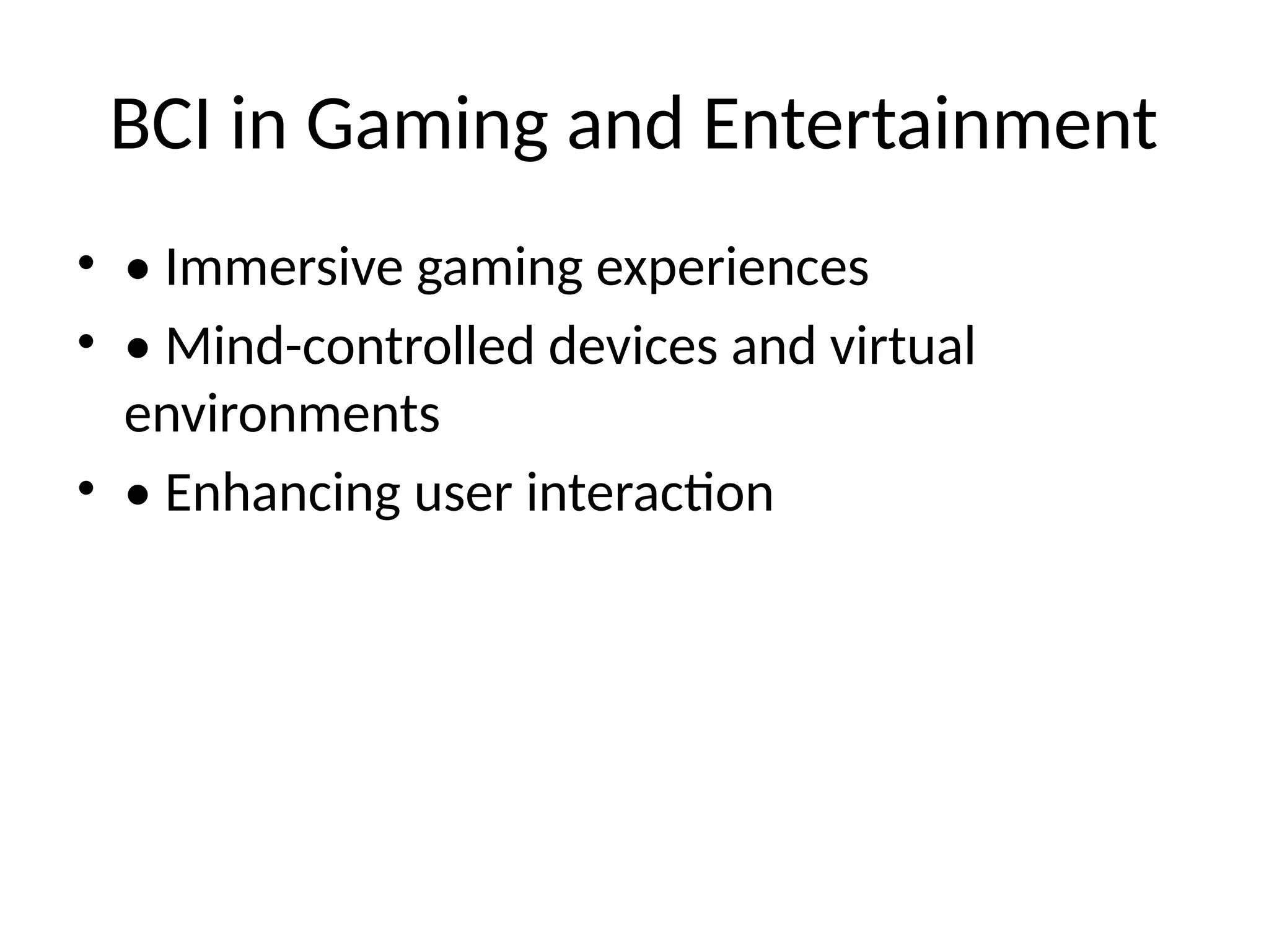 Brain Computer Interface Presentation Pptx