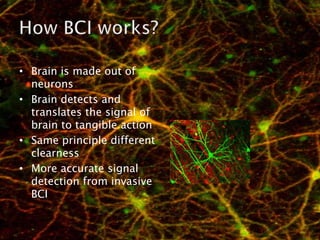 Brain Computer Interfaces(BCI) | PPTX