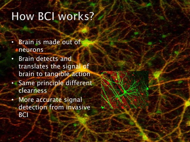 Brain Computer Interfaces(BCI) | PPTX