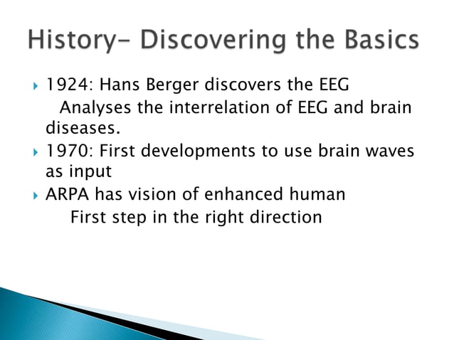 Brain Computer Interfaces(BCI) | PPTX
