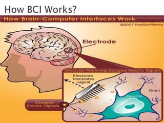 Brain Computer Interfaces(BCI) | PPTX