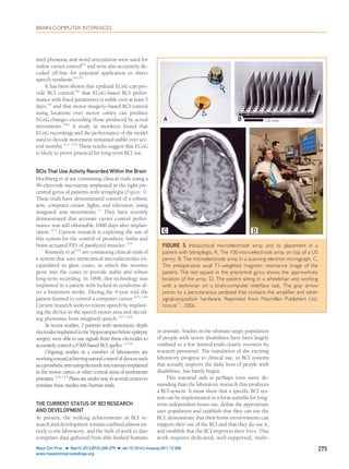 Brain computer interfaces in medicine | PDF | Brain and Nervous System Disorders | Diseases and ...