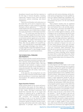 Brain computer interfaces in medicine | PDF | Brain and Nervous System ...