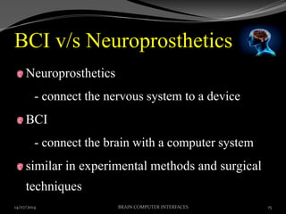 Brain computing Interface | PPTX