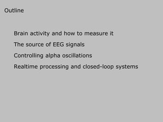 EEG signal background and real-time processing | PPTX