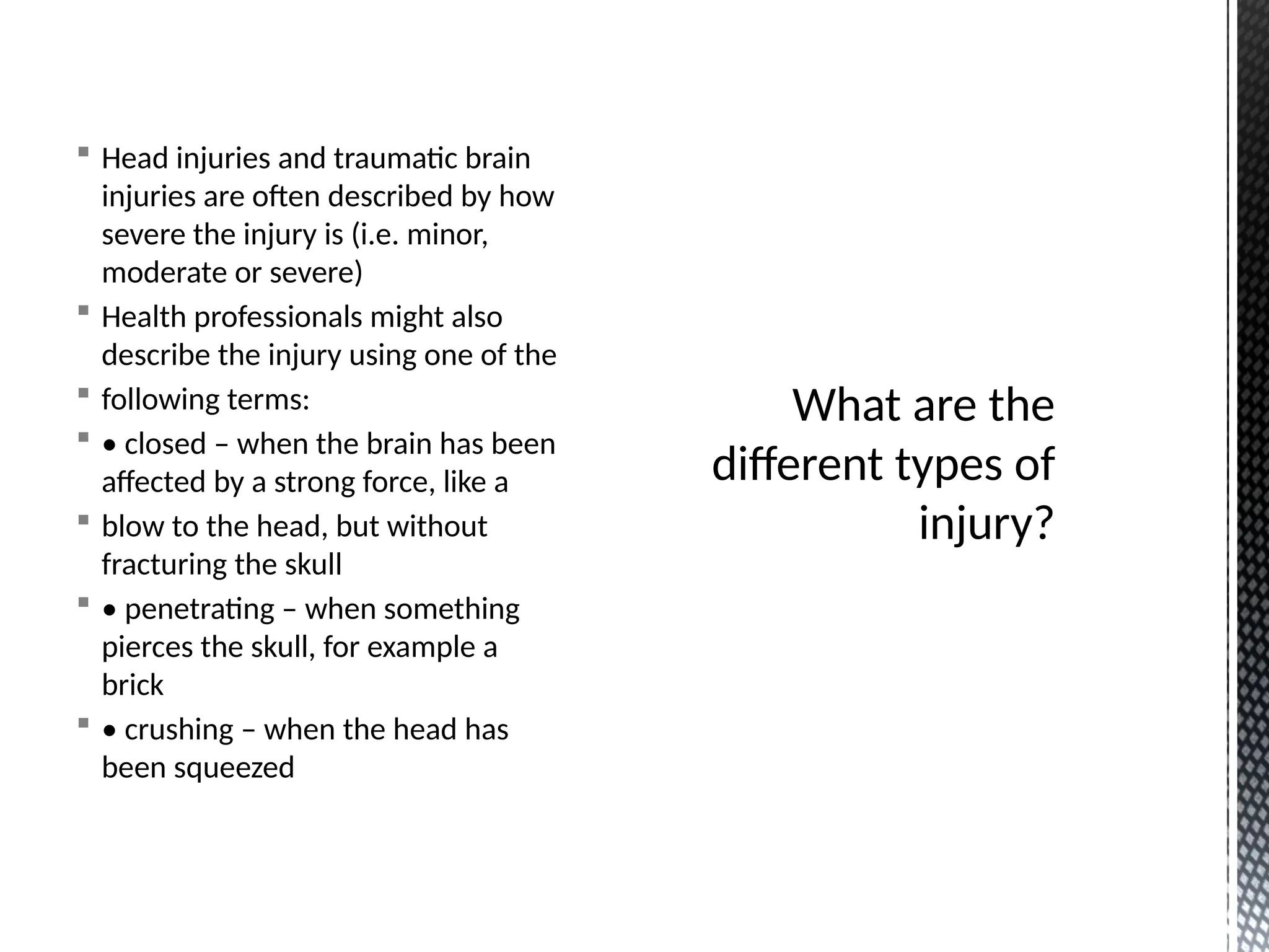 brain damage,causes, types,factors,etc.pptx