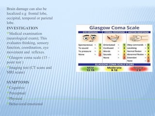 BRAIN DAMAGE.pptx .... ................ . . | PPT