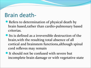 Brain death | PPT