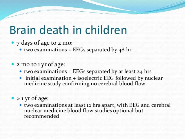 Brain death