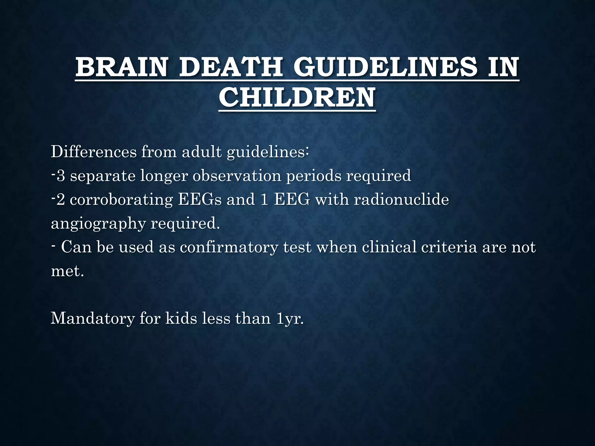 Brain Death and Preparation for Organ Donation | PPTX