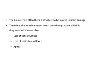 Brain death and care for cadaveric organ donar | PPTX