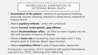 BRAIN DEATH AND ORGAN TRANSPLANTATION | PPTX