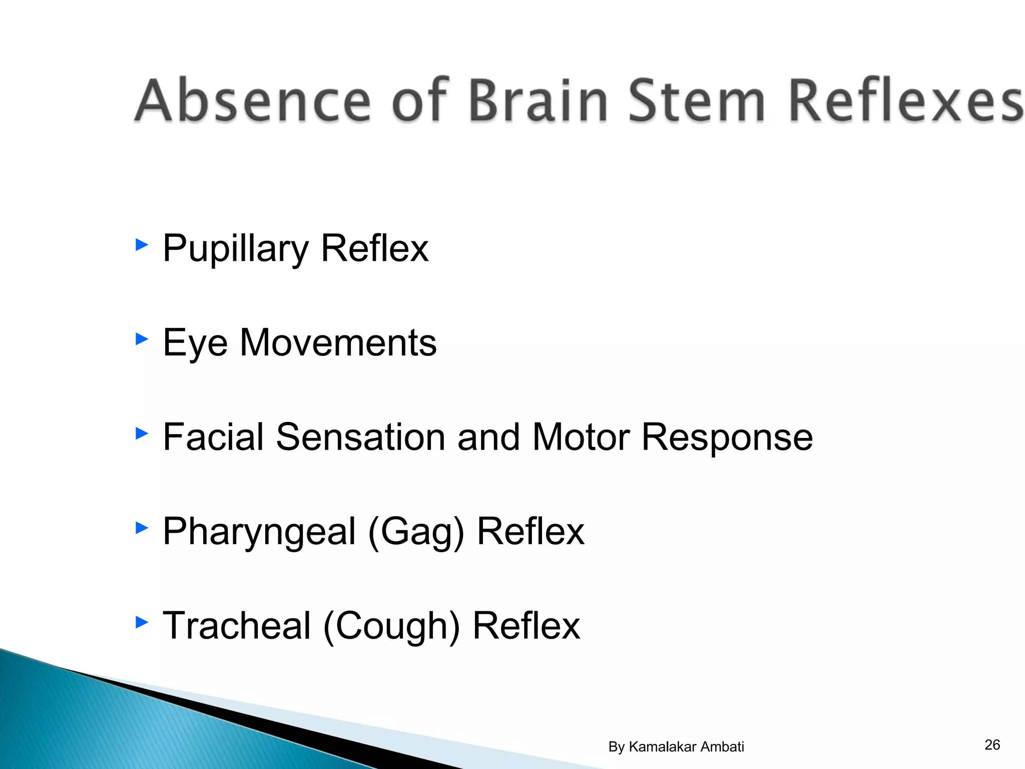 Brain death assessment basic principles | PPT