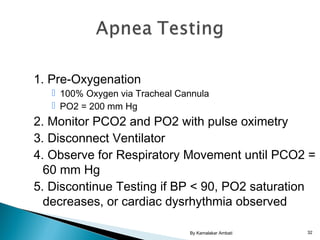 Brain death assessment basic principles | PPT
