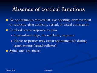 Brain death presentation | PPTX
