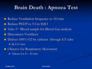 Brain death presentation | PPTX