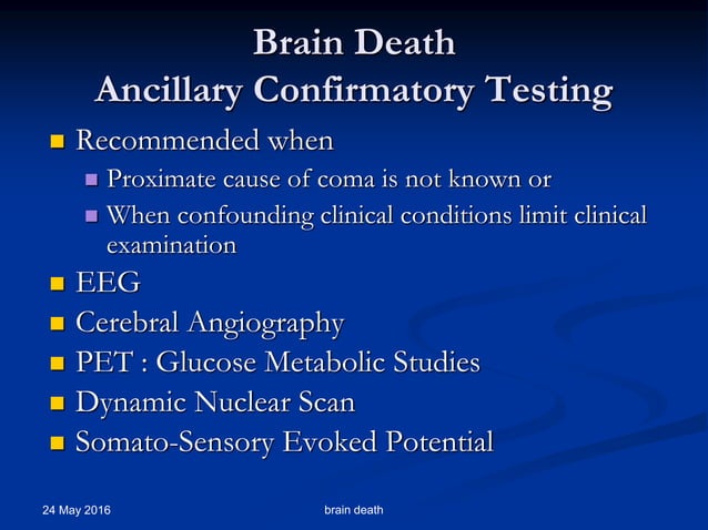 Brain death presentation | PPTX